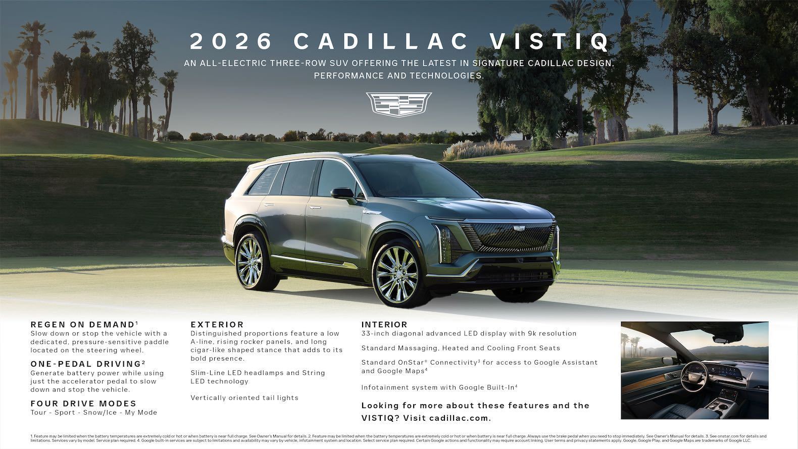 2026 Cadillac Vistiq three-row EV crossover fully revealed - The Torque ...