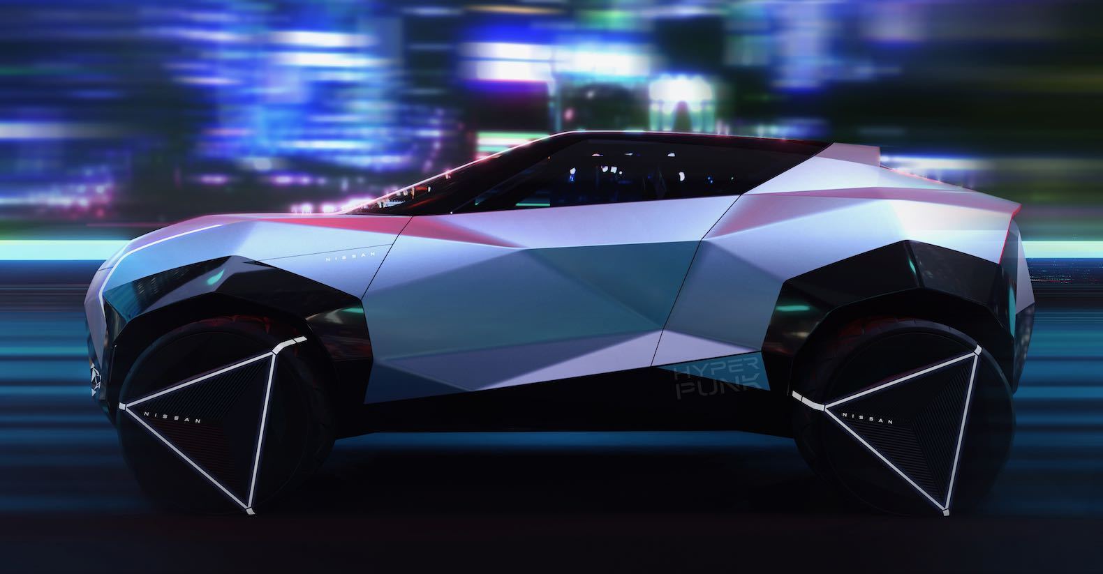 Nissan Hyper Punk concept delivers AI-driven sensory stimulation - The ...