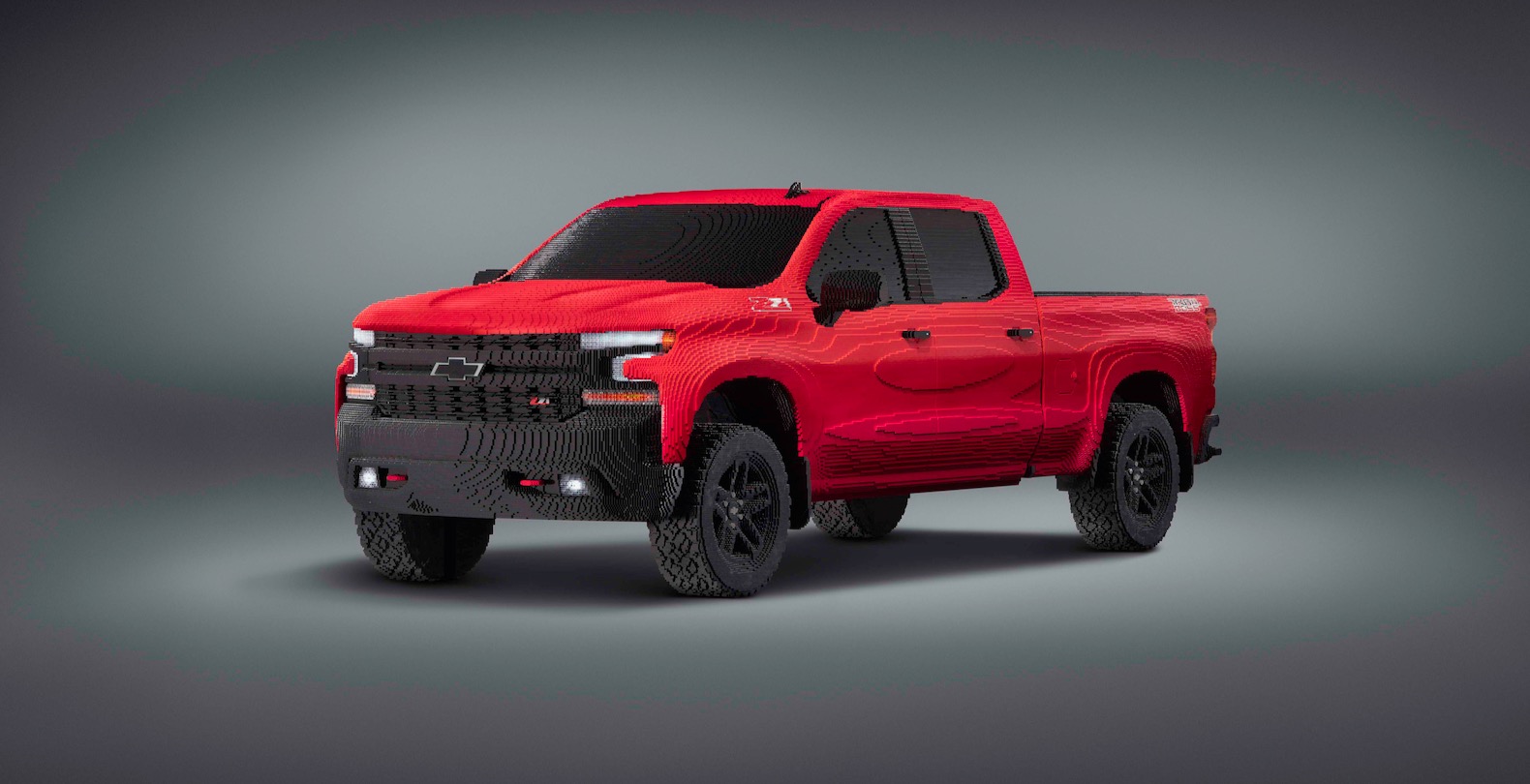 Chevy unveils a 2019 Silverado made entirely of Legos - The Torque Report