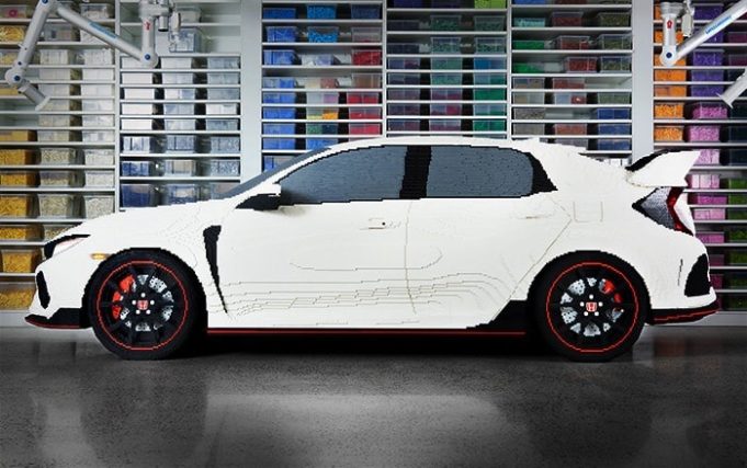 Honda Civic Type R looks great as a Lego - The Torque Report