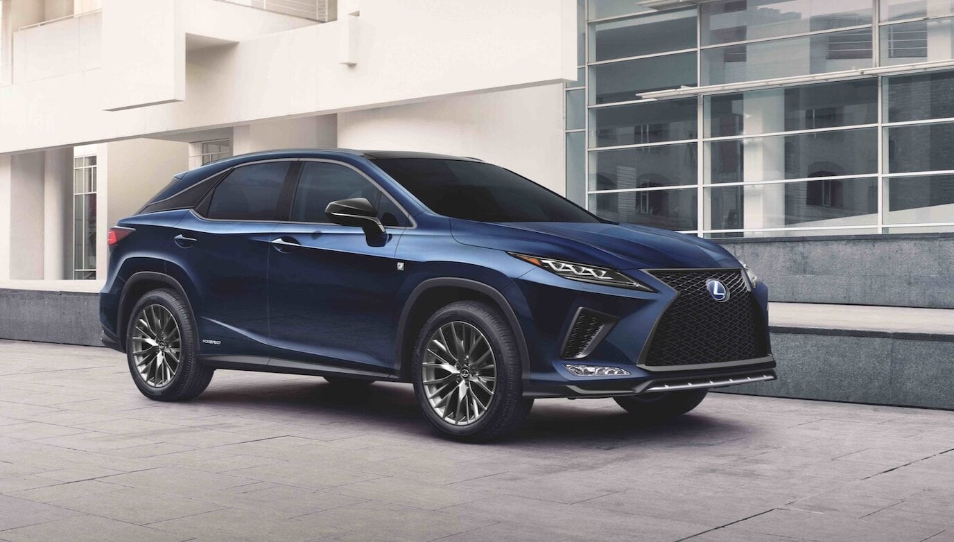 2021 Lexus RX gets more standard tech and the Black Line special ...