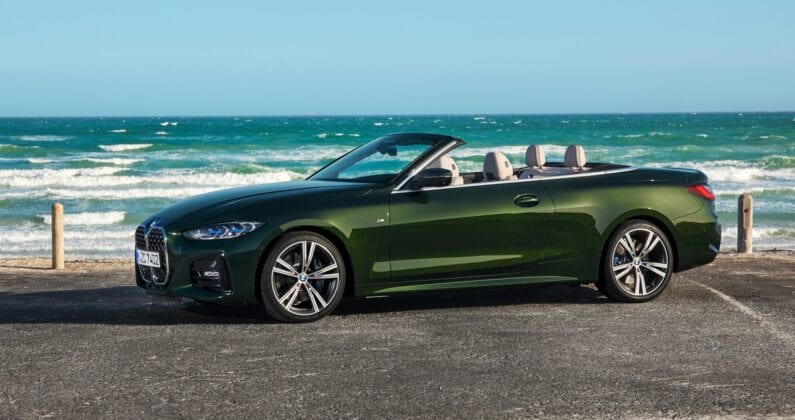 2021 BMW 4 Series Convertible loses the retractable hardtop - The ...