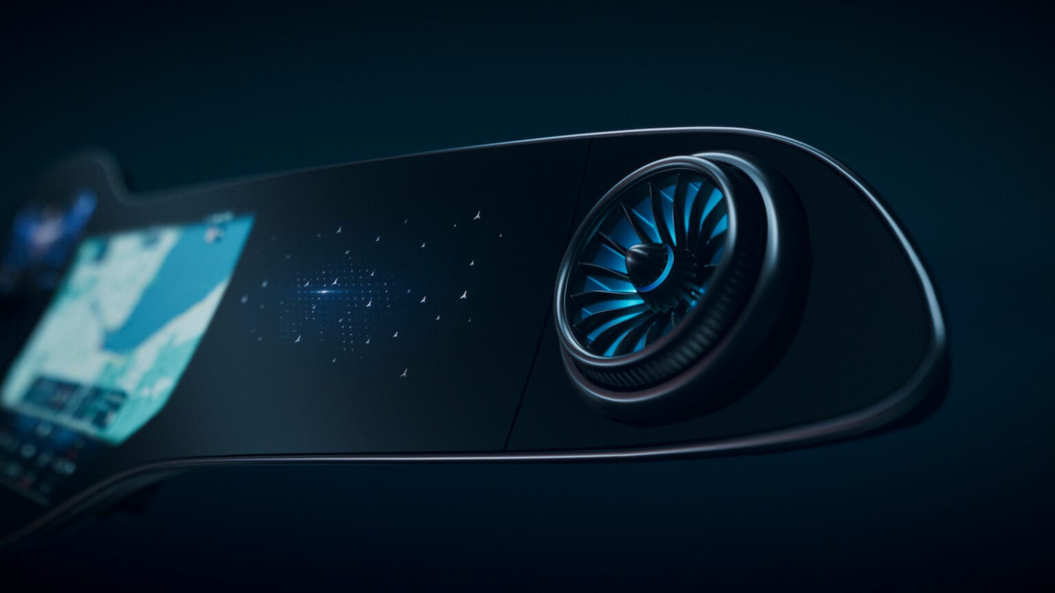 Mercedes-Benz unveils its 56-inch wide MBUX Hyperscreen display - The ...