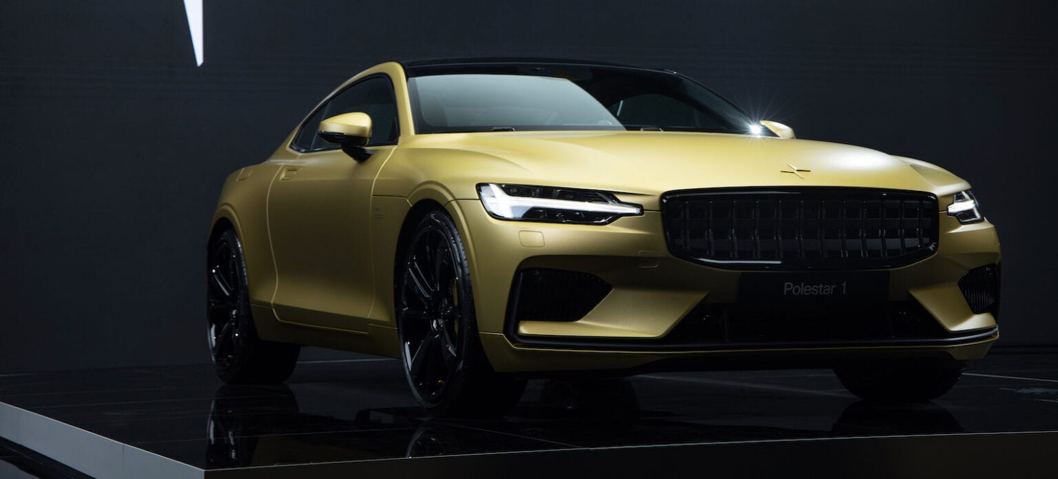 2021 Polestar 1 Special Edition looks pretty in gold - The Torque Report